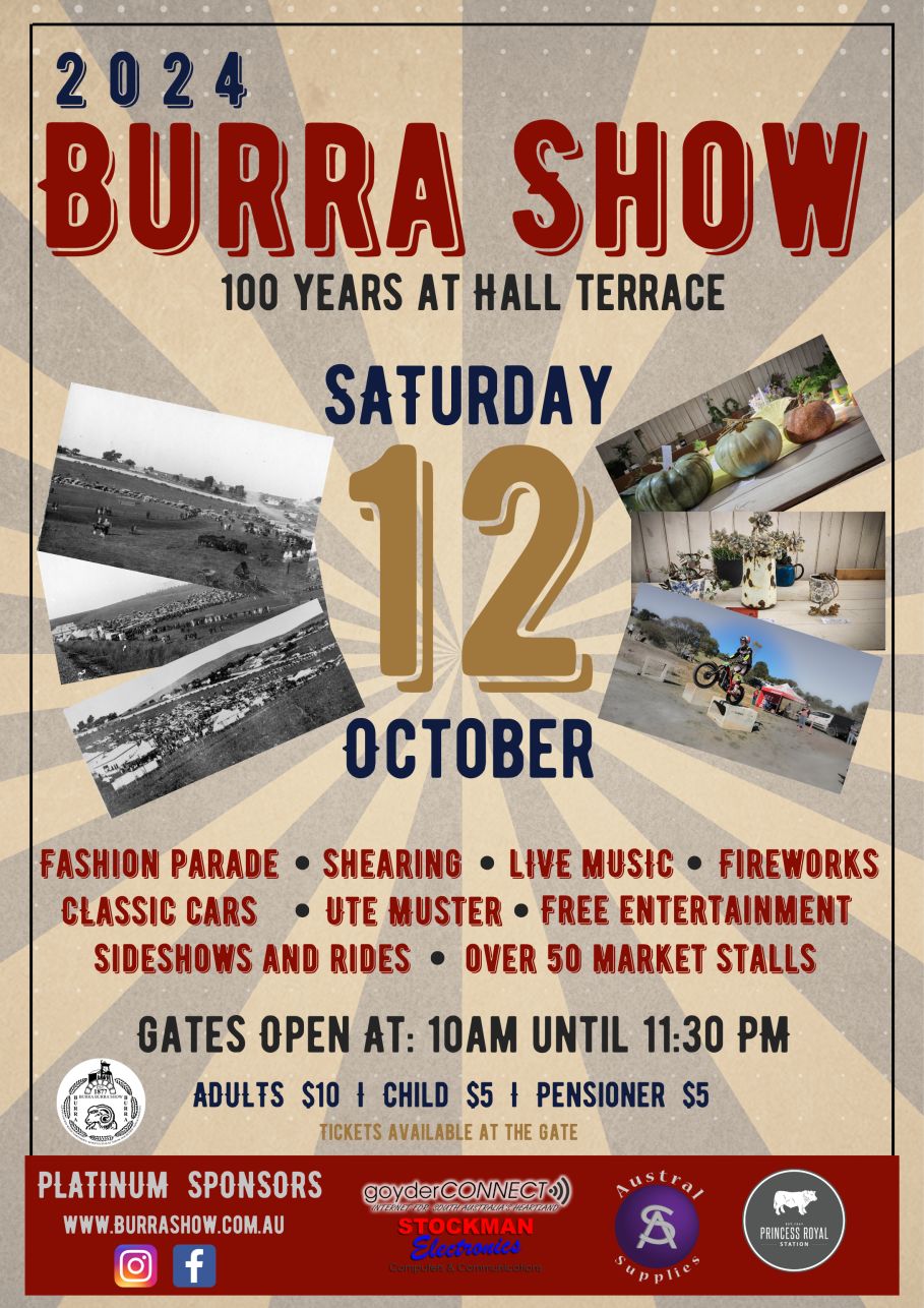 Welcome to the Burra Show
